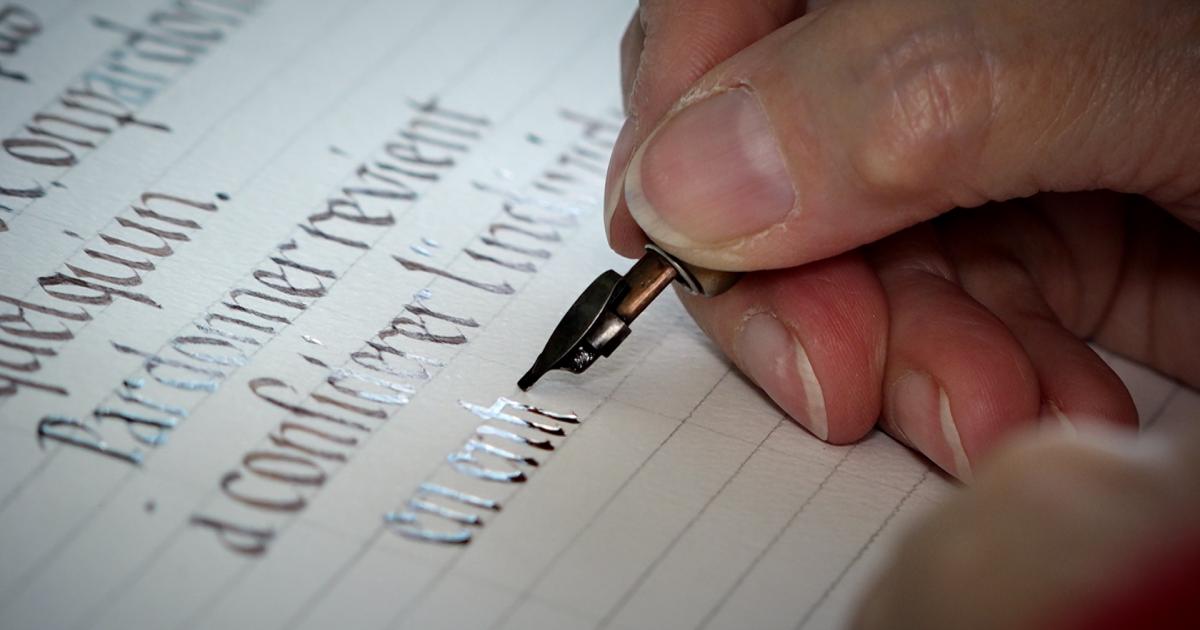 La calligraphie ou l'art de la belle écriture... | Boukè - Le média ...